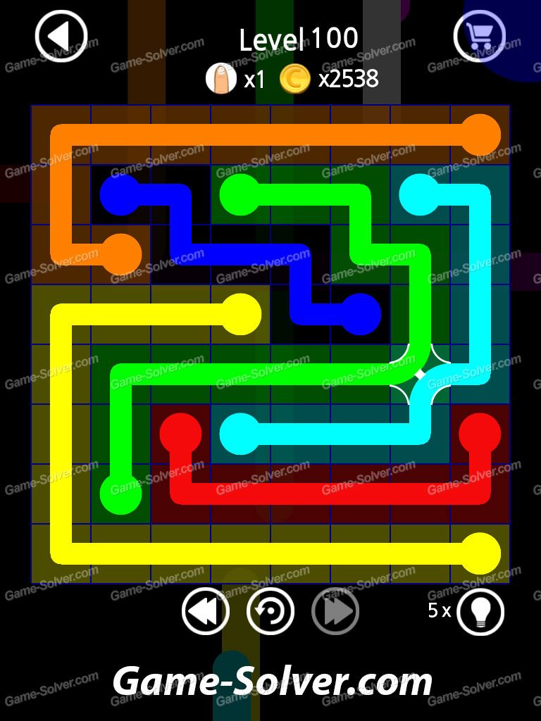 Flow Line Bend Jamong Pack Level 100 • Game Solver