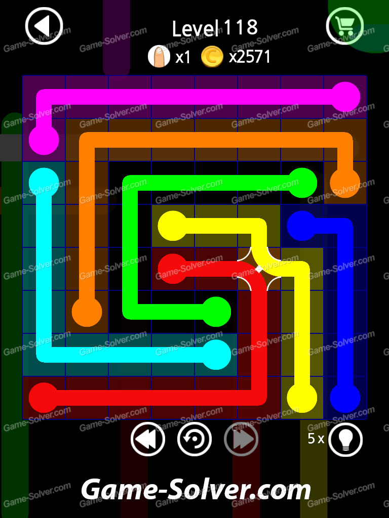 Flow Line Bend Jamong Pack Level 118 • Game Solver