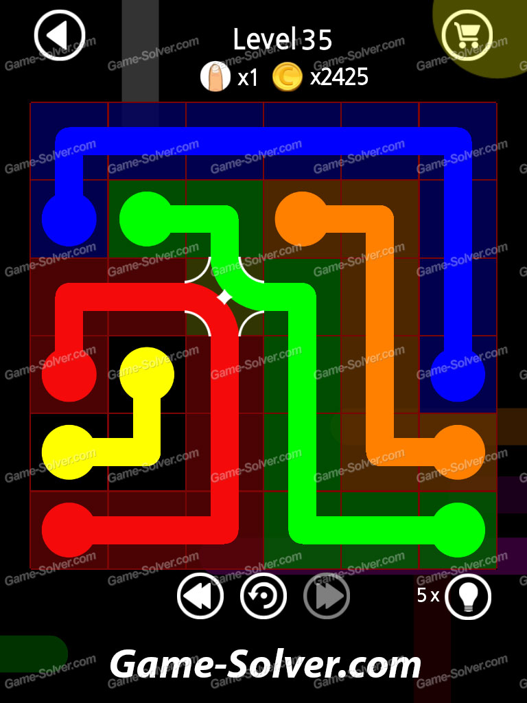 Flow Line Bend Jamong Pack Level 35 • Game Solver