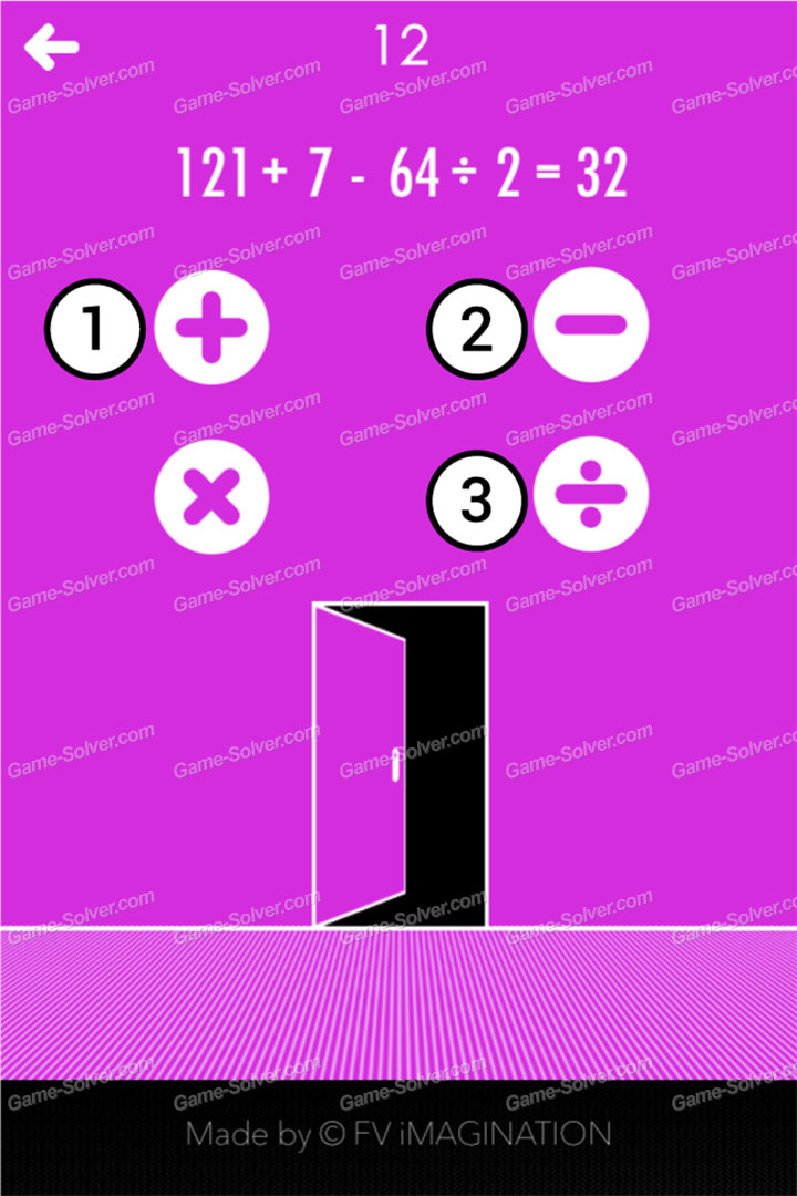 Rooms Level 12 • Game Solver
