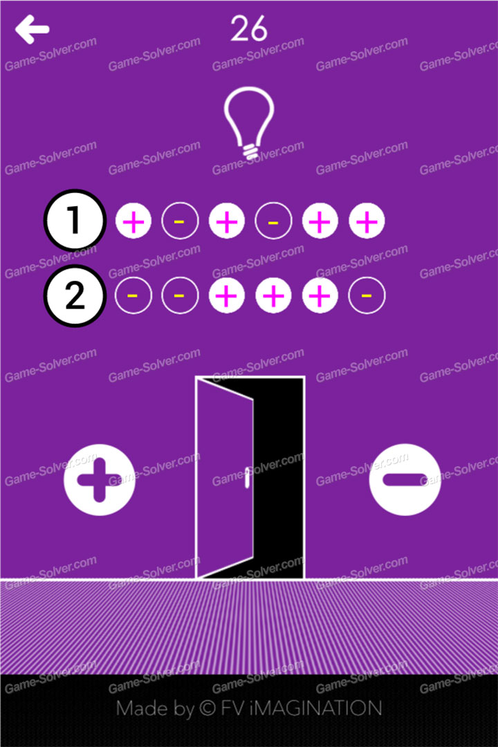 Rooms Level 26 • Game Solver