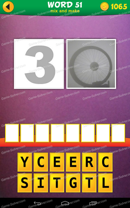 Mix and Make Word 51 • Game Solver