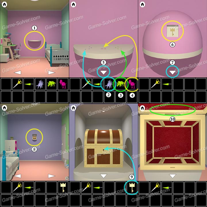 Kids Room Escape Part 12 • Game Solver