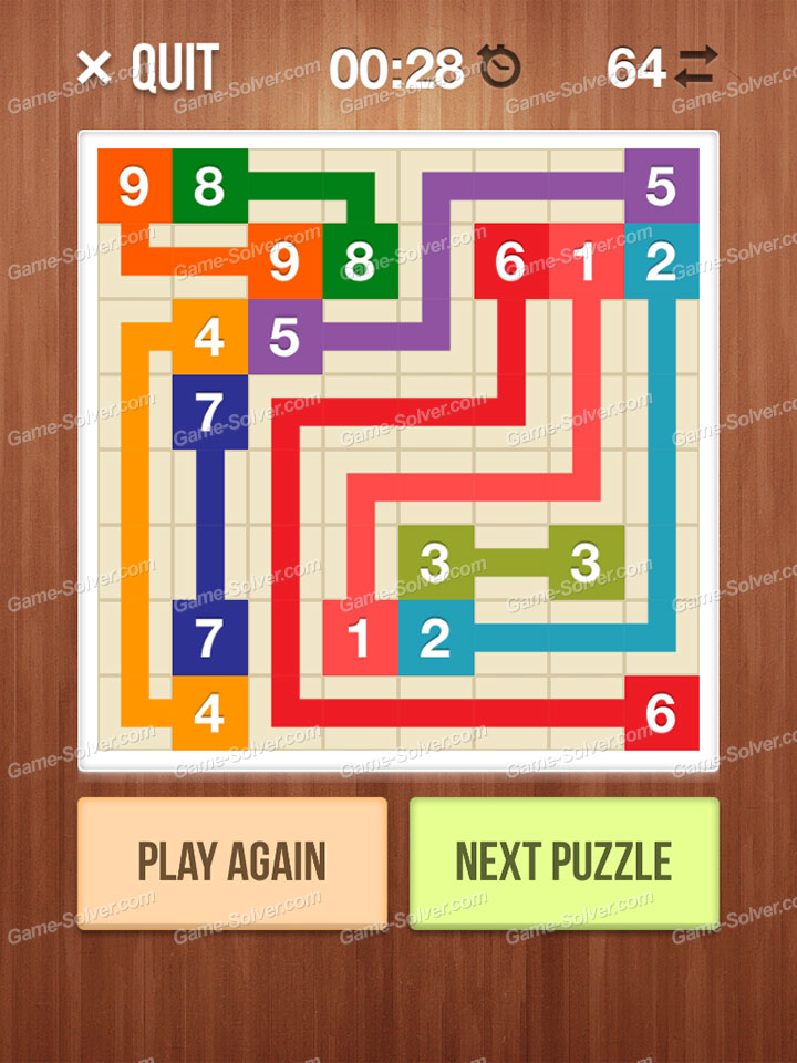 Number Link Long Journey Level 21 • Game Solver