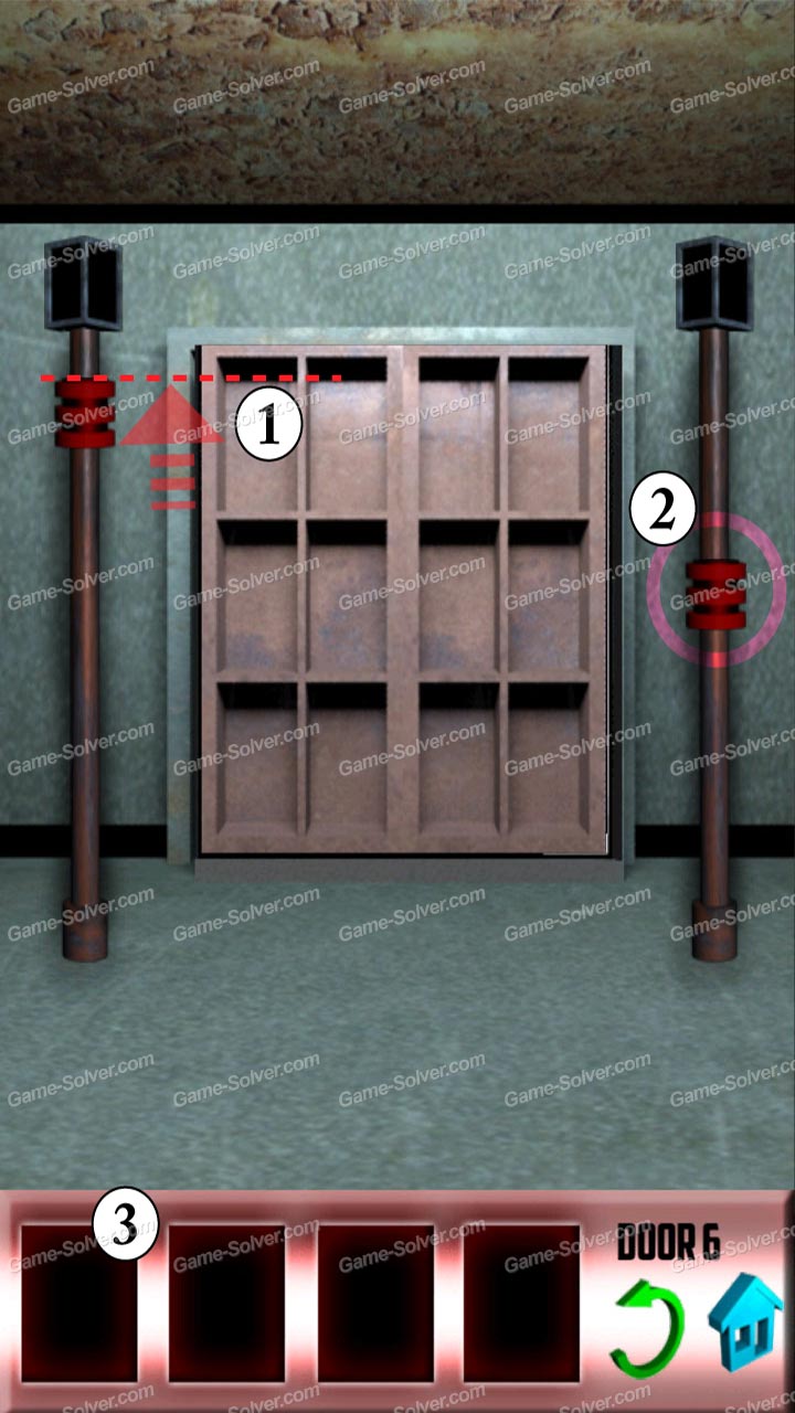 100 Doors X Level 6 Game Solver
