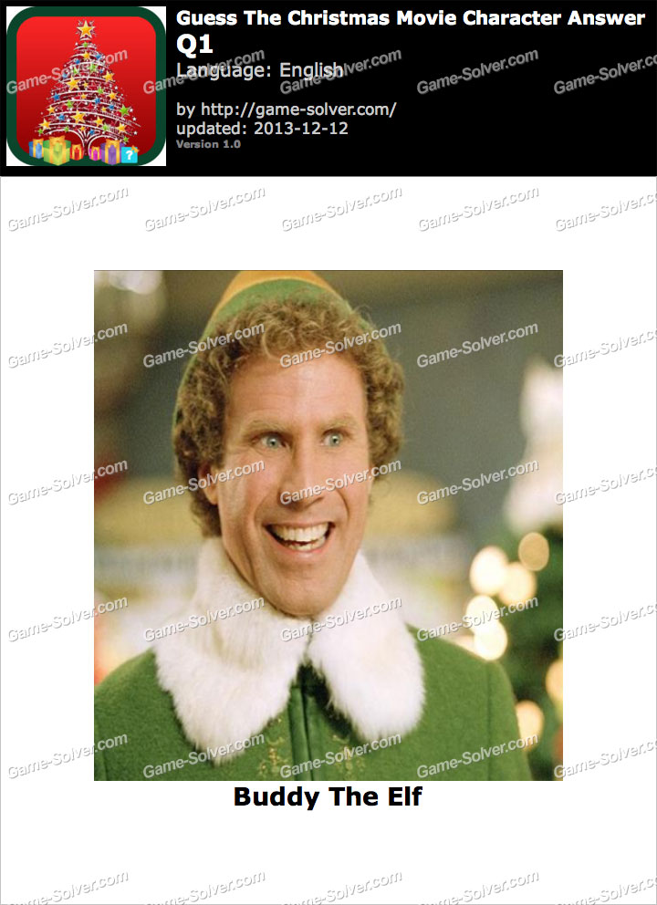 Guess The Christmas Movie Character Q1 • Game Solver