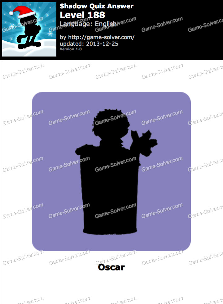 Shadow Quiz Level 188 • Game Solver
