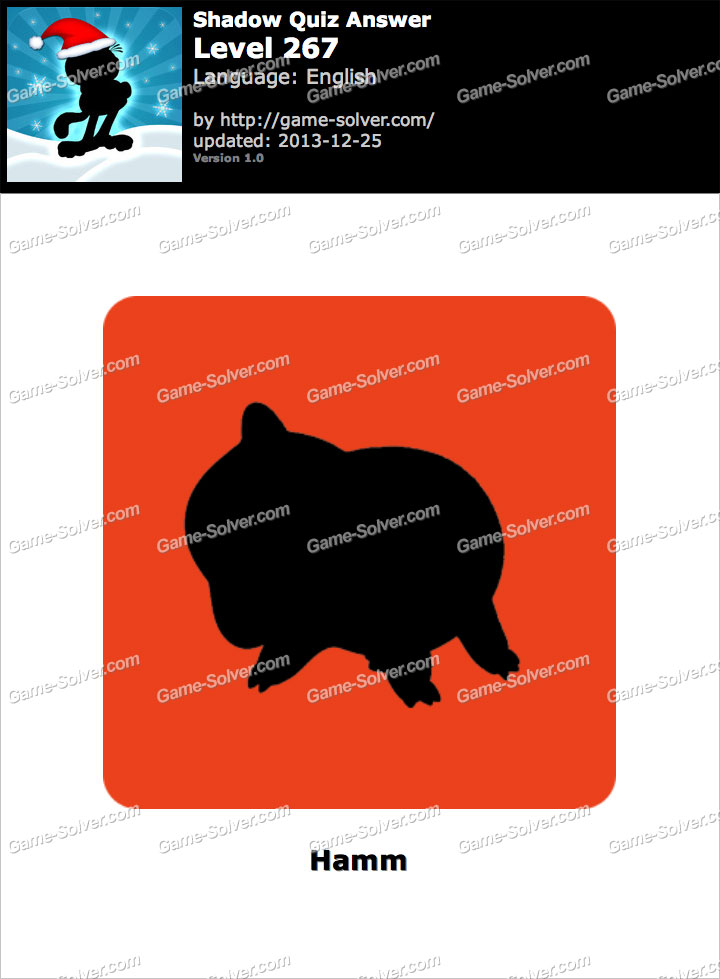Shadow Quiz Level 267 • Game Solver