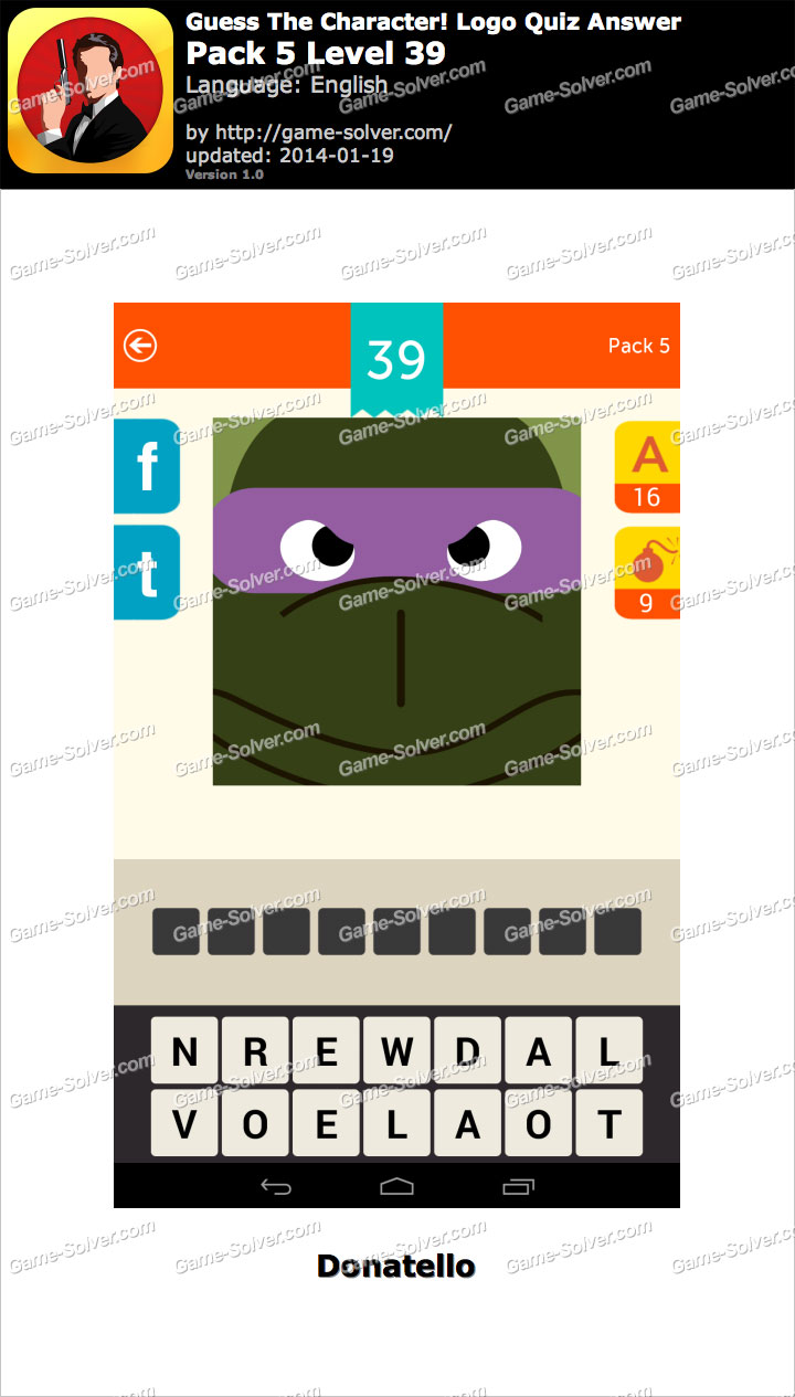 Guess The Character Logo Quiz Pack 5 Level 39 - Game Solver Guess The Character Logo Quiz Pack 5 Level 39 - Game Solver