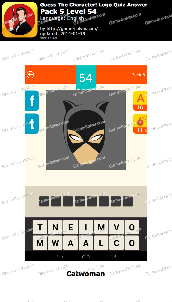 Guess The Character Logo Quiz Pack 5 Level 54 - Game Solver Guess The Character Logo Quiz Pack 5 Level 54 - Game Solver