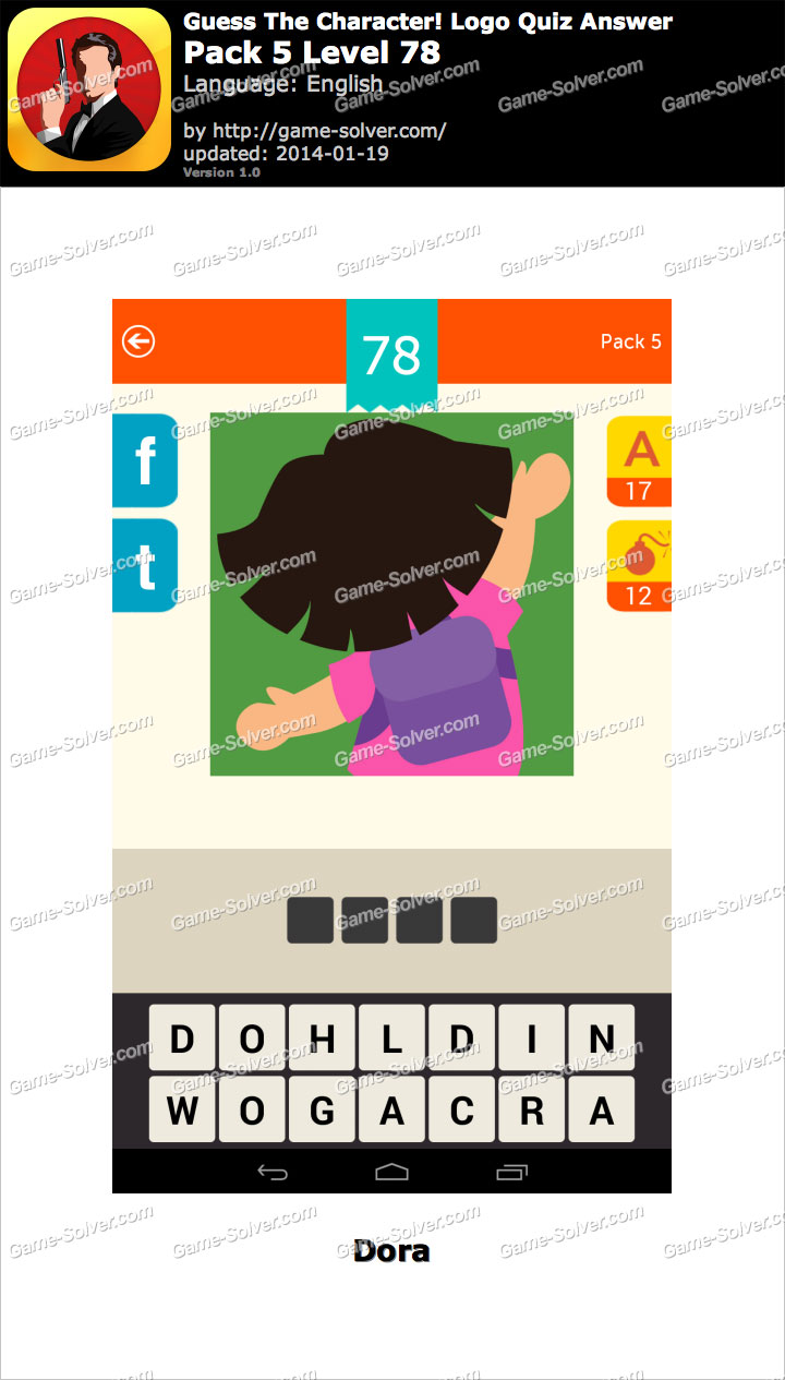 Guess The Character Logo Quiz Pack 5 Level 78 - Game Solver Guess The Character Logo Quiz Pack 5 Level 78 - Game Solver