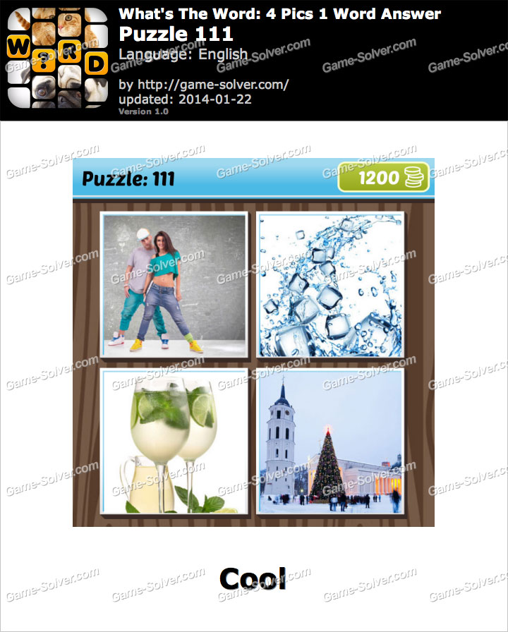 What's The Word Puzzle 111 • Game Solver