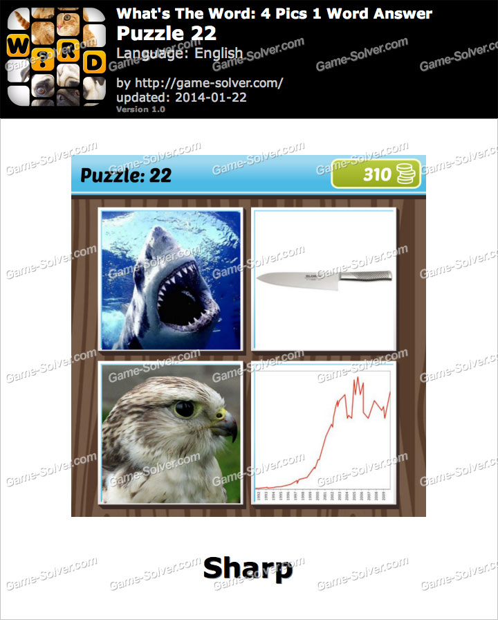 What's The Word Puzzle 22 • Game Solver