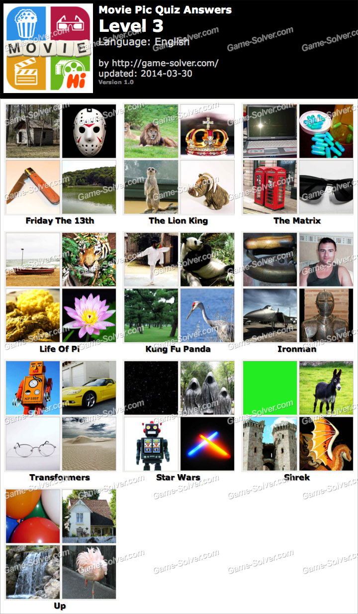 Guess The Tv Show Movie Logo Quiz Level 3 Game Solver