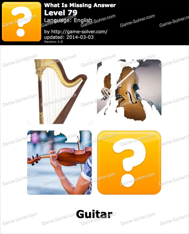 What Is Missing 79 • Game Solver