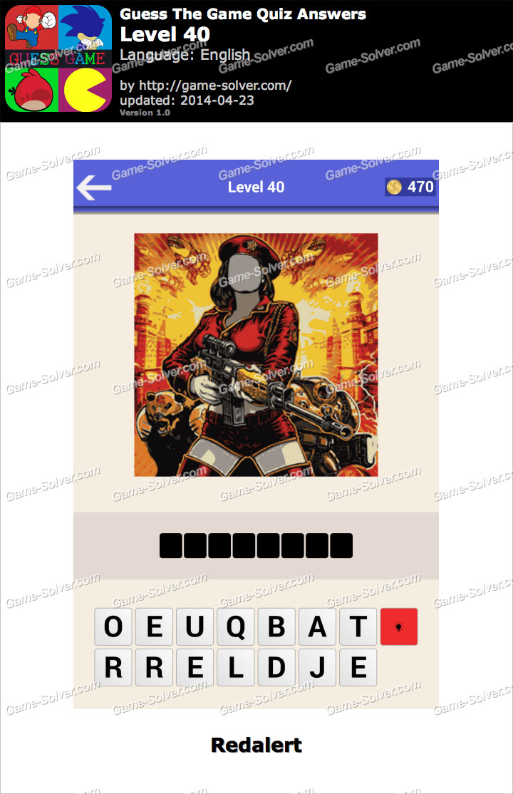 Guess The Game Quiz Level 40 • Game Solver