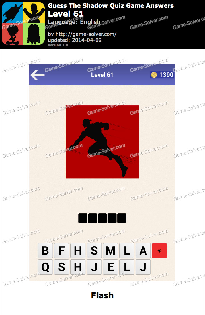 Guess The Shadow Quiz Game Level 61 • Game Solver