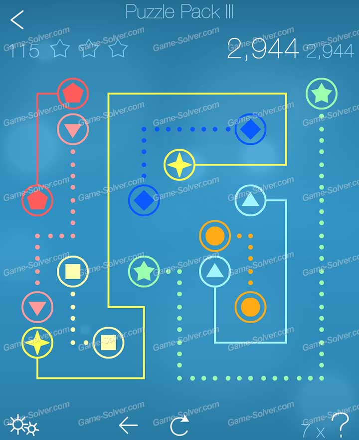 Symbol Link Puzzle Pack 3 Level 115 • Game Solver