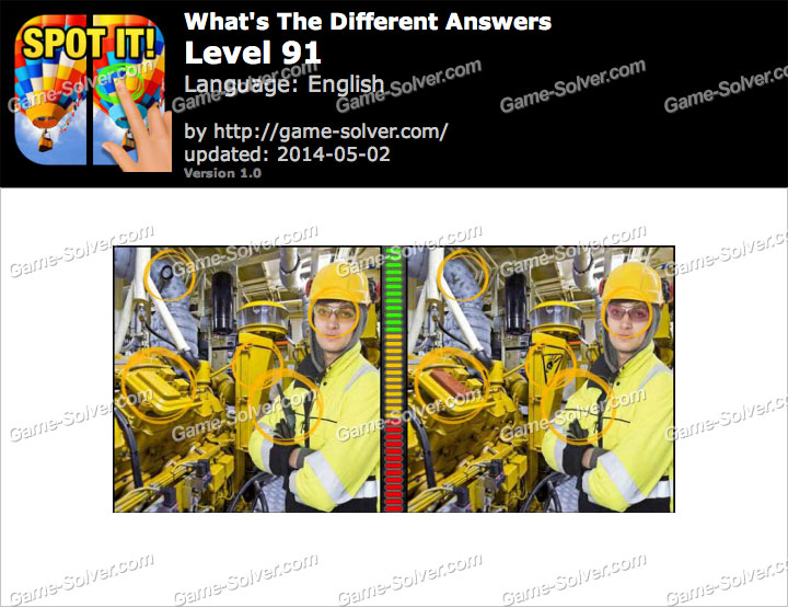 What's The Difference Level 91 • Game Solver