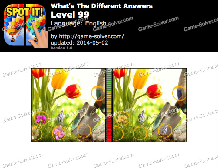 What's The Difference Level 99 • Game Solver