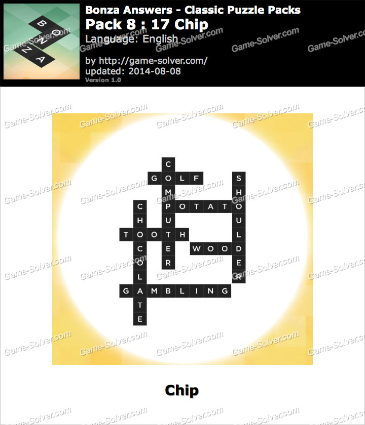 Bonza Answers Classic Puzzle Pack 8 17 Chip Game Solver bonza-answers-classic-puzzle-pack-8-17-chip-game-solver