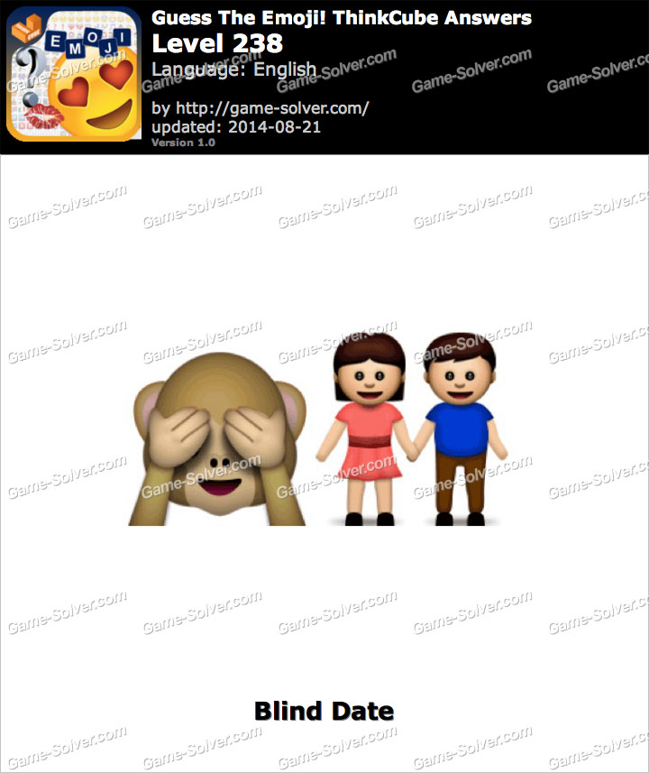 Guess The Emoji ThinkCube Level 238 • Game Solver Guess The Emoji ThinkCube Level 238 • Game Solver