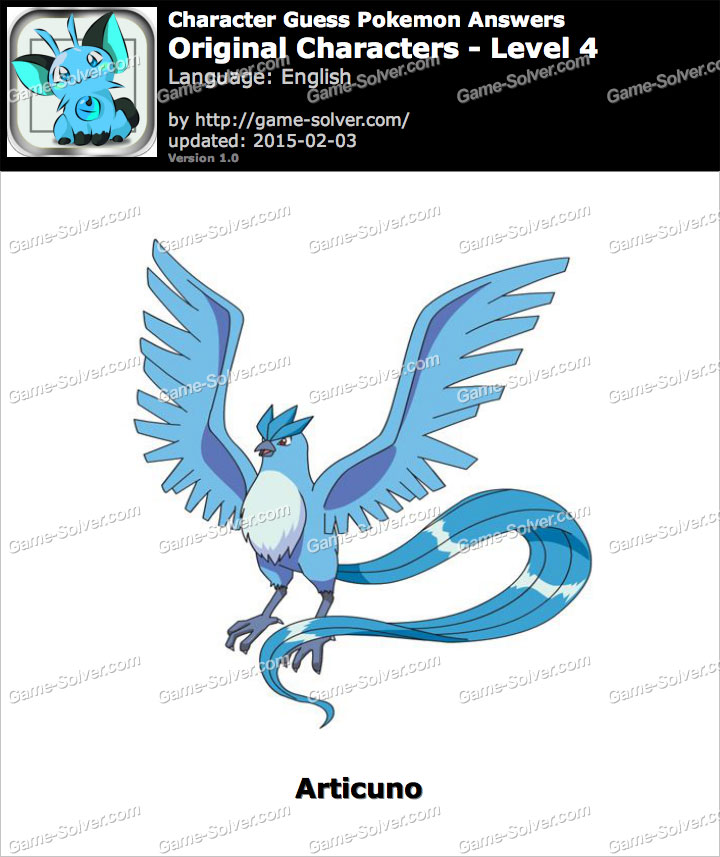 Original Character Level 4 • Game Solver