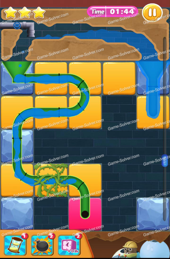 Plumber Mole Level 82 • Game Solver