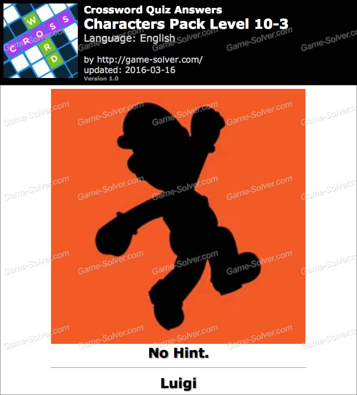 Crossword Quiz Crossword Puzzle Characters Pack Level 10 3 Game Solver crossword-quiz-crossword-puzzle-characters-pack-level-10-3-game-solver