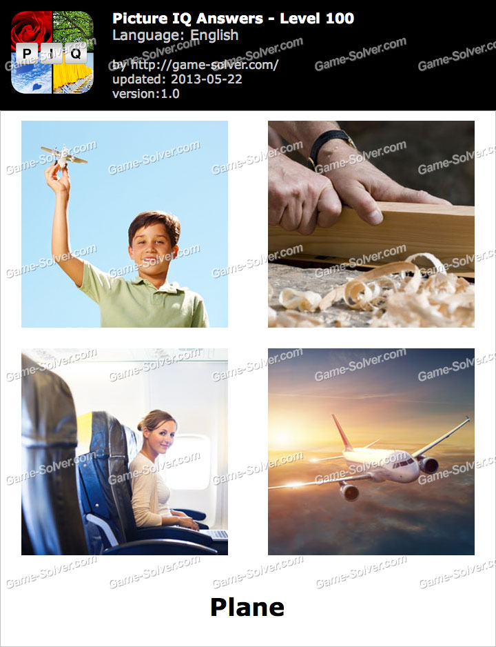 Picture IQ Level 100 • Game Solver