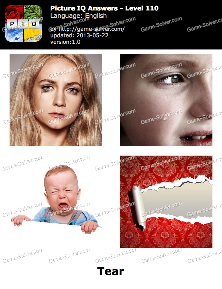 Picture IQ Level 110 • Game Solver