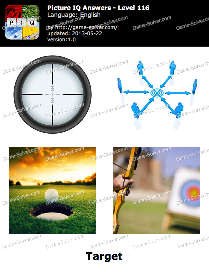 Picture IQ Level 116 • Game Solver