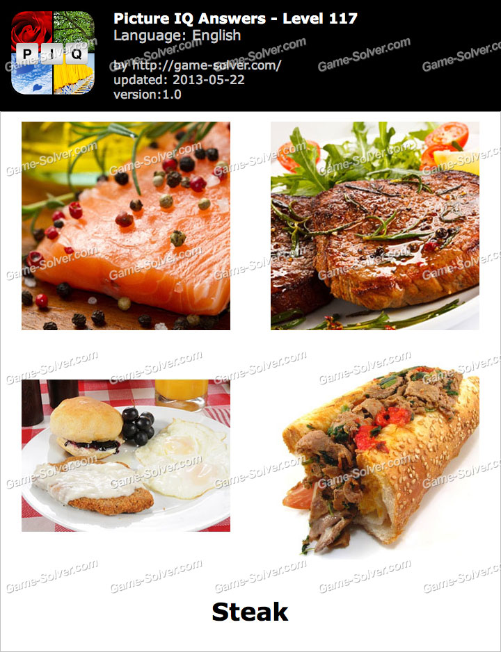 Picture IQ Level 117 • Game Solver