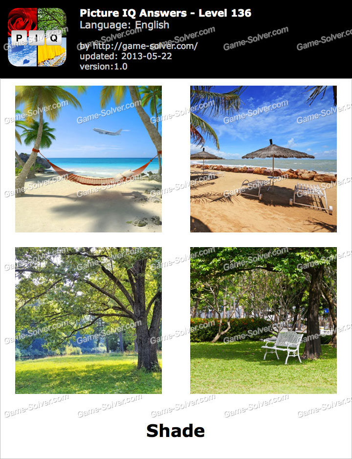 Picture IQ Level 136 • Game Solver