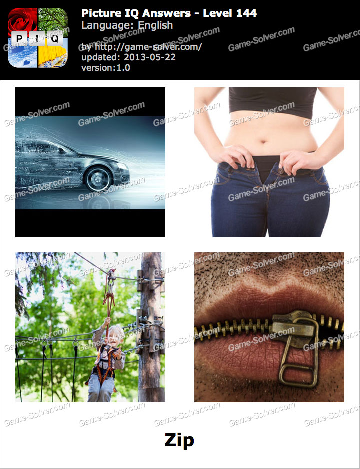 Picture IQ Level 144 • Game Solver