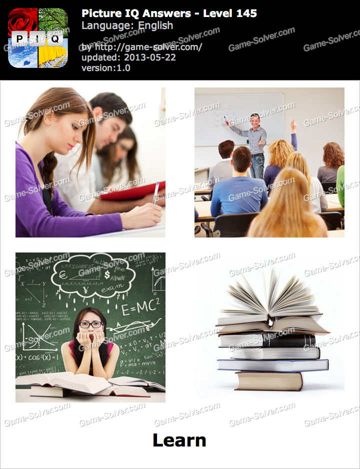 Picture IQ Level 145 • Game Solver