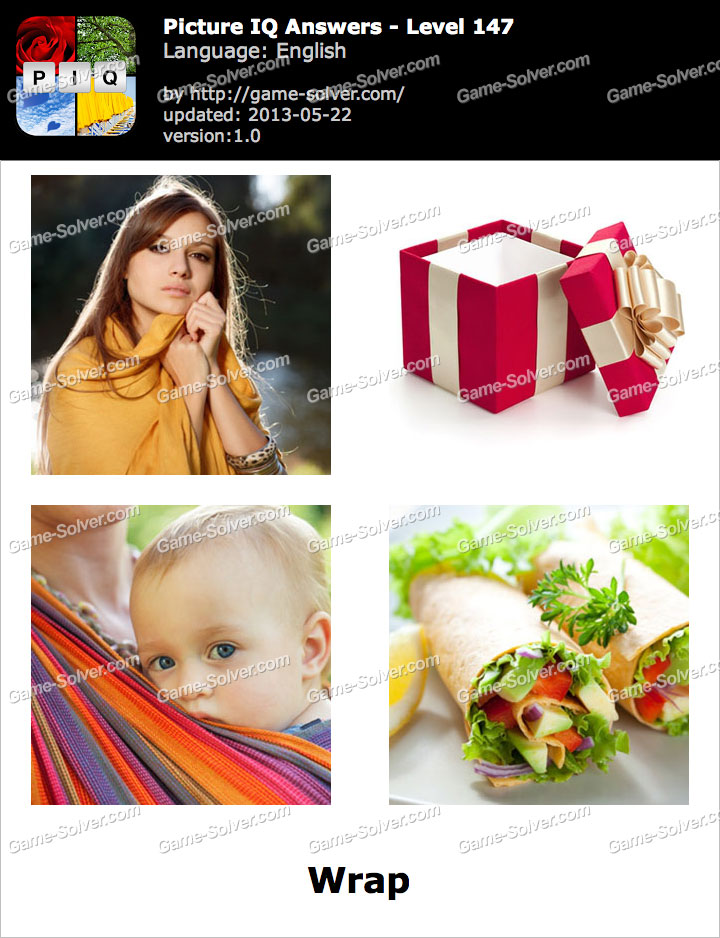 Picture IQ Level 147 • Game Solver