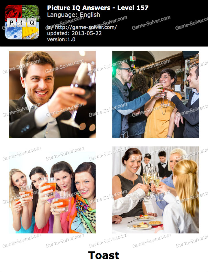 Picture IQ Level 157 • Game Solver