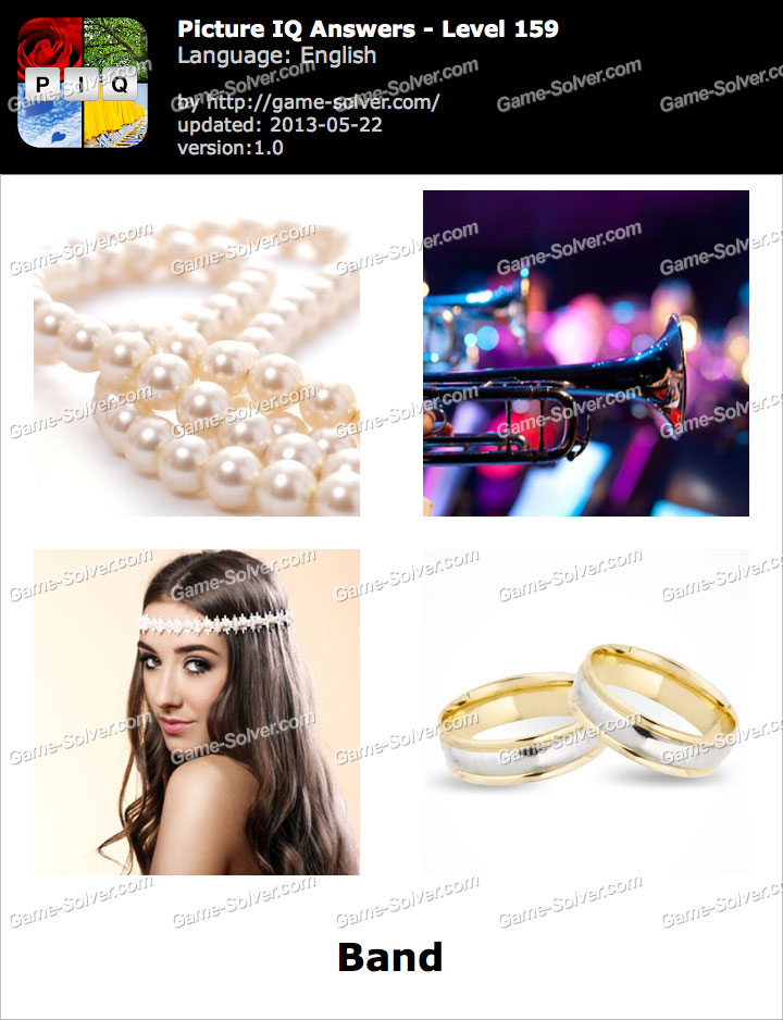 Picture IQ Level 159 • Game Solver