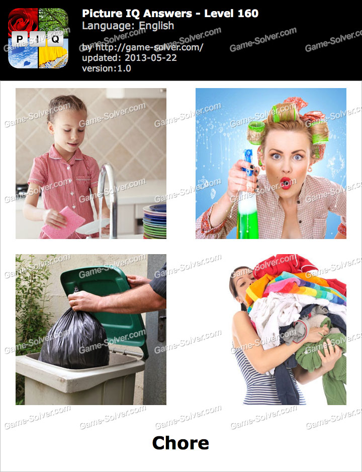 Picture IQ Level 160 • Game Solver