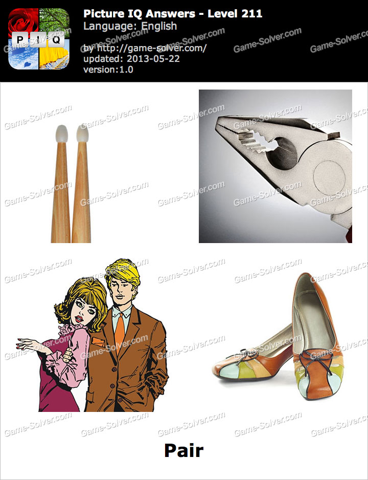 Picture IQ Level 211 • Game Solver