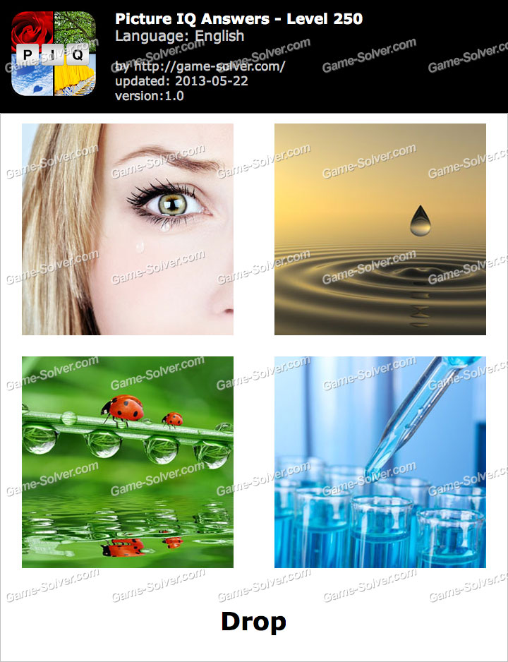Picture IQ Level 250 • Game Solver