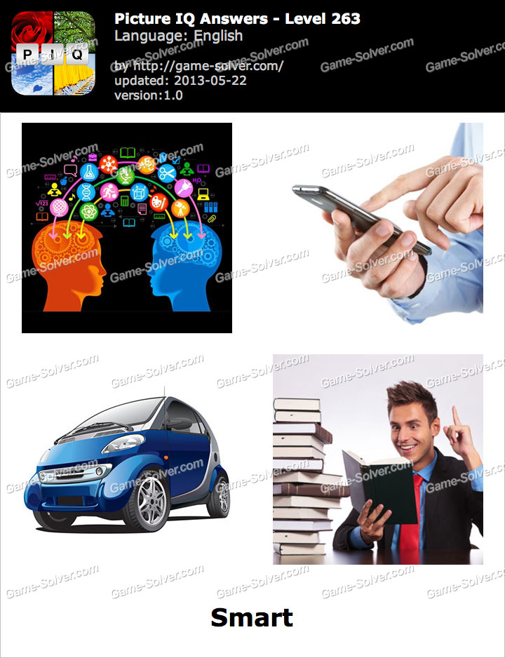 Picture IQ Level 263 • Game Solver