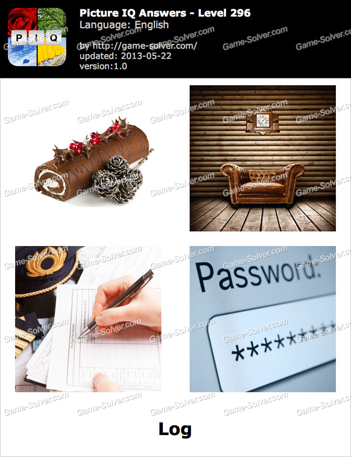 Picture IQ Level 296 • Game Solver