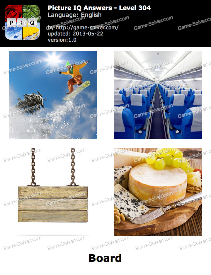 Picture IQ Level 304 • Game Solver