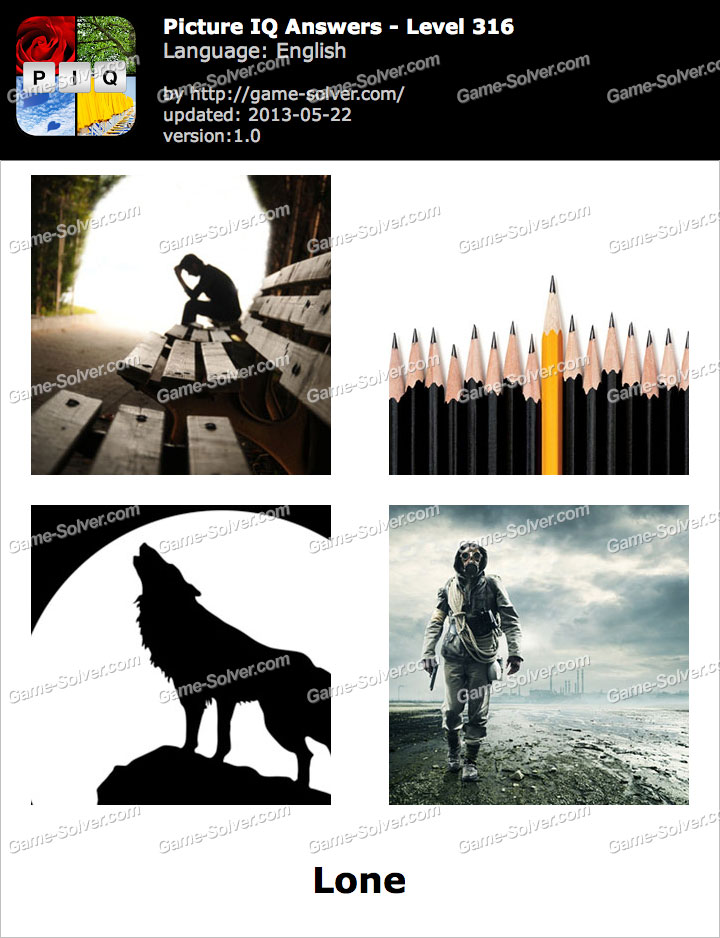 Picture IQ Level 316 • Game Solver