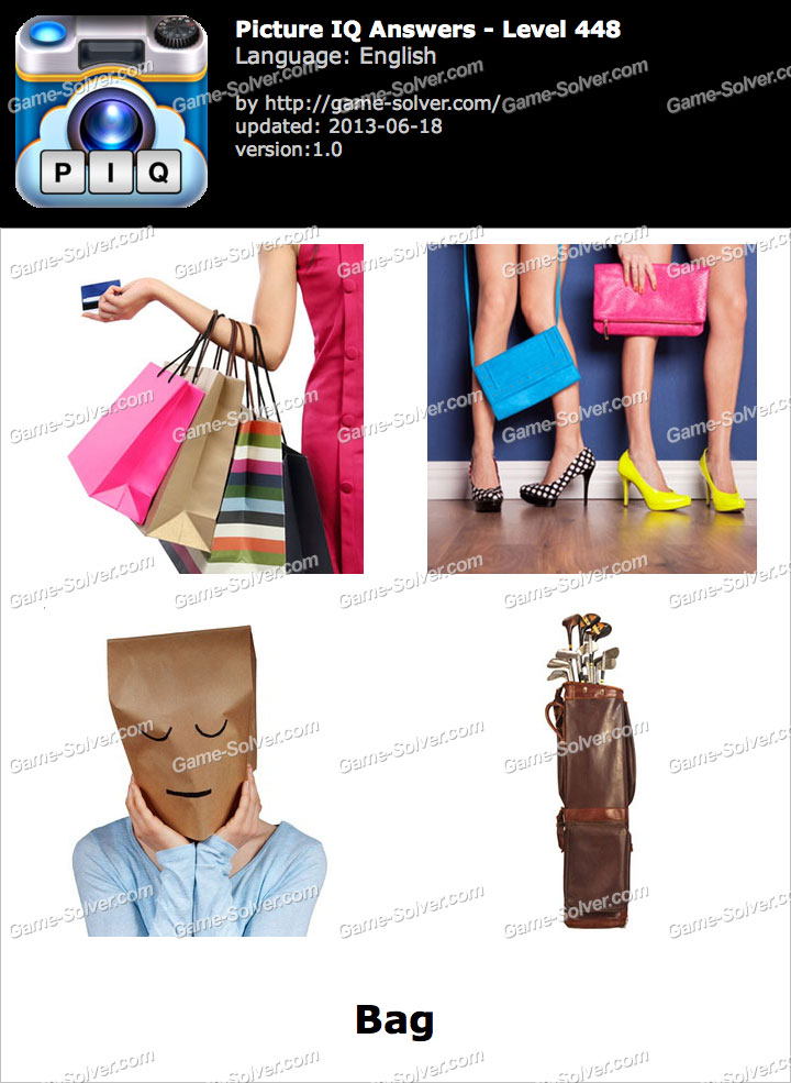 Picture IQ Level 448 • Game Solver