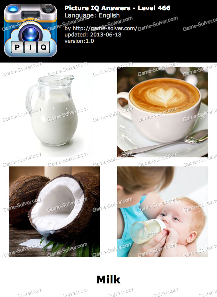 Picture IQ Level 466 • Game Solver