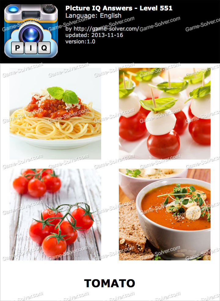 Picture IQ Level 551 • Game Solver