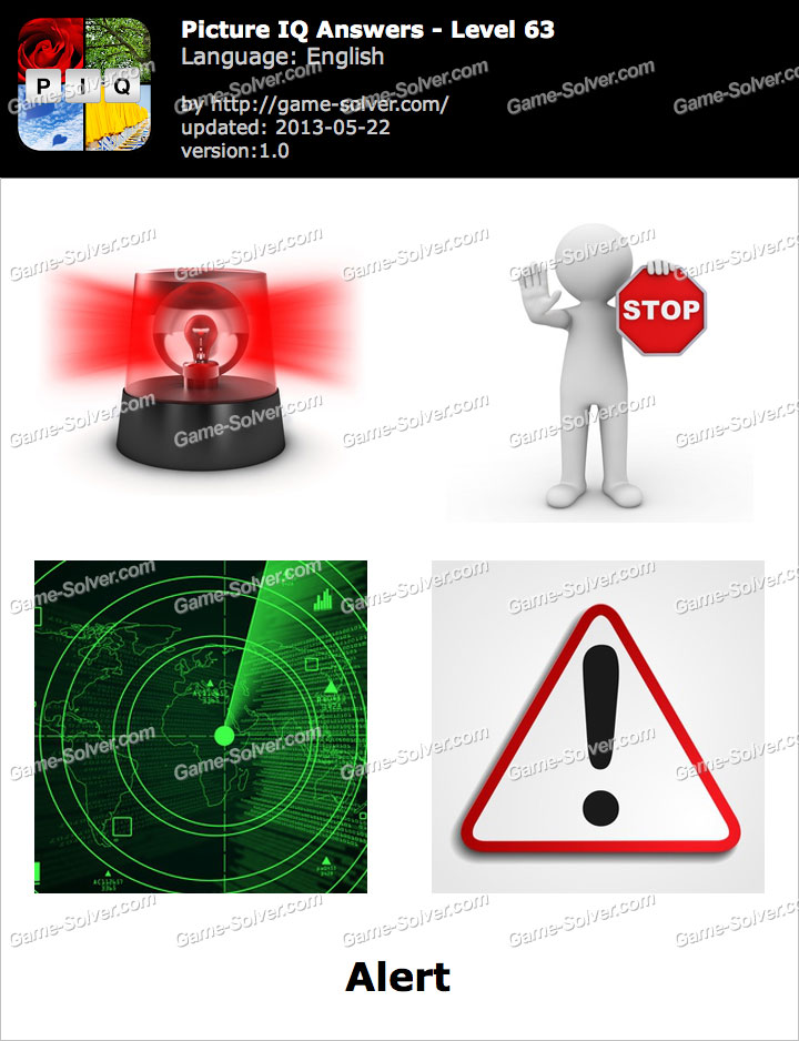 Picture IQ Level 63 • Game Solver